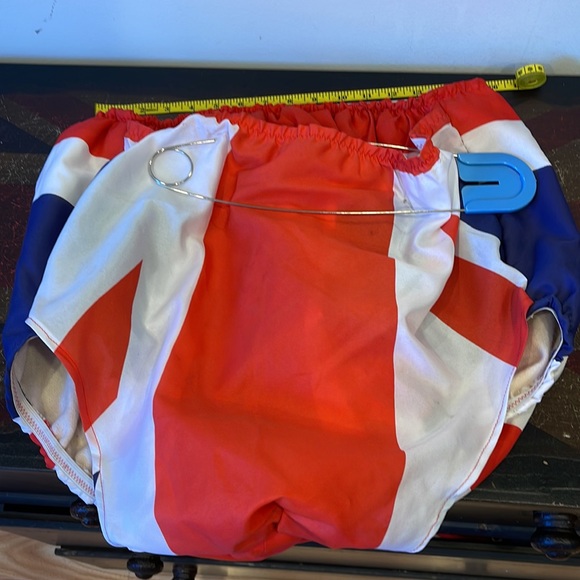 Shorts | 5 For 25 Adult Diaper Costume British Flag With Oversized Pin ...